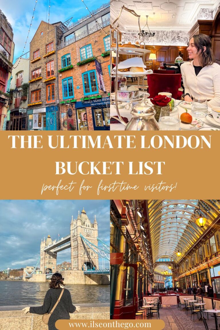 The Ultimate London Bucket List For First-Time Visitors