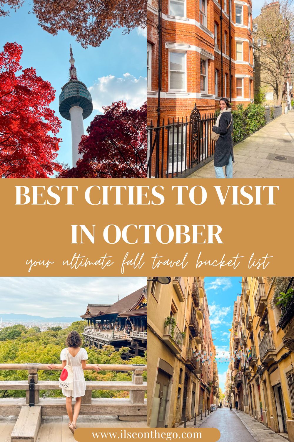 11+ Best Cities To Visit In October: Your Ultimate Fall Travel Bucket List